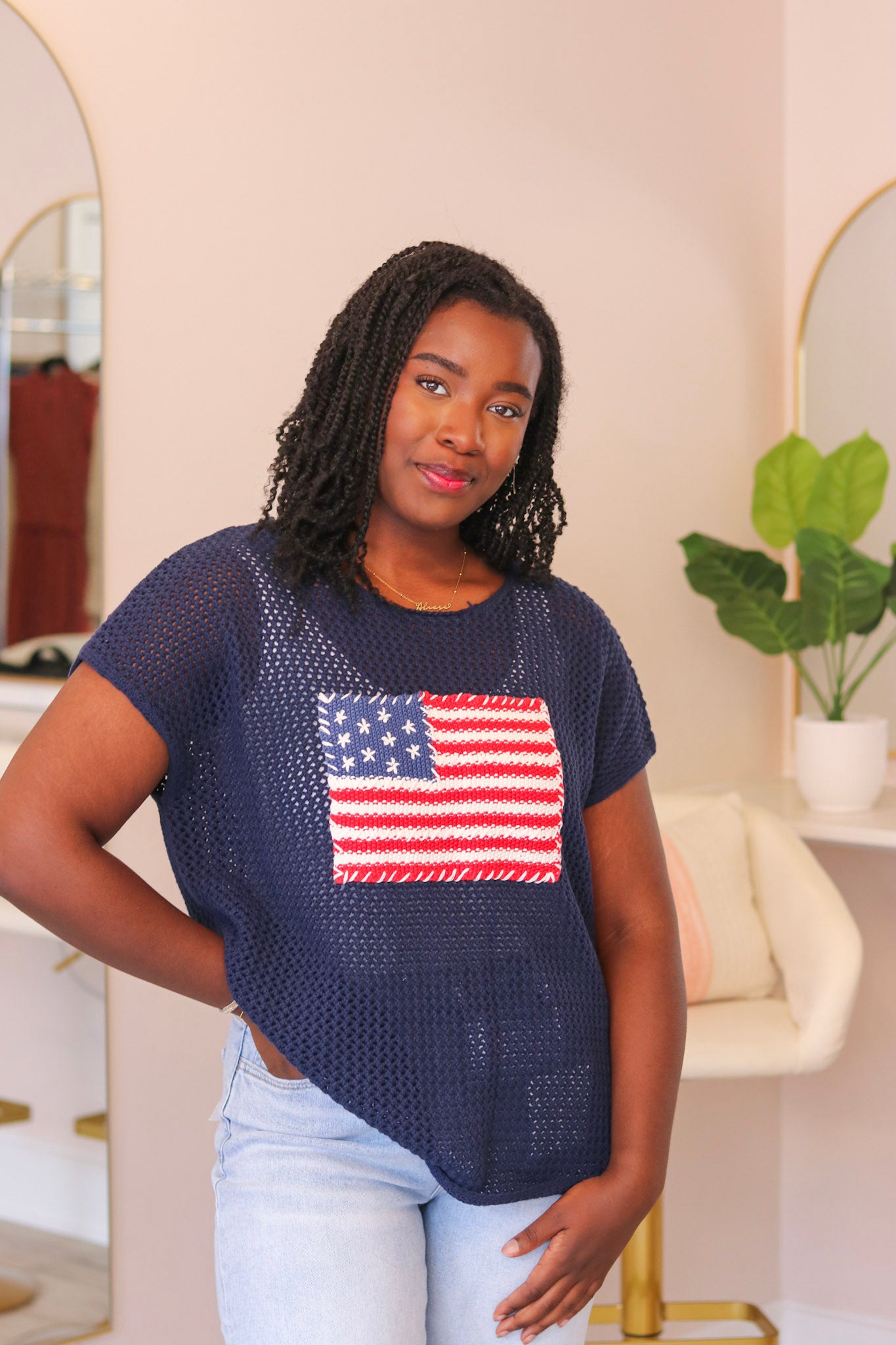 Frankie Flag Vest – Redefined Hope